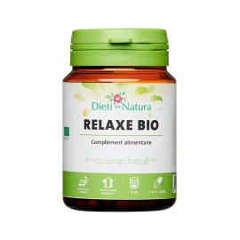 Relaxe Bio 60 et 200 Gélules - Anti stress | Dieti Natura