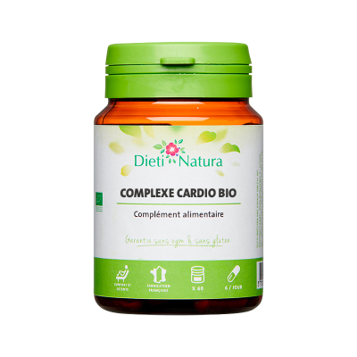 Complexe cardio Bio 60 et 200 Gélules - Tension et Choleserol | Dieti ...