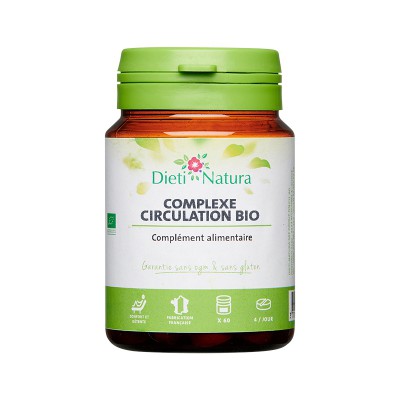 Circulation Bio 60 et 200 Gélules - Circulation | Dieti Natura