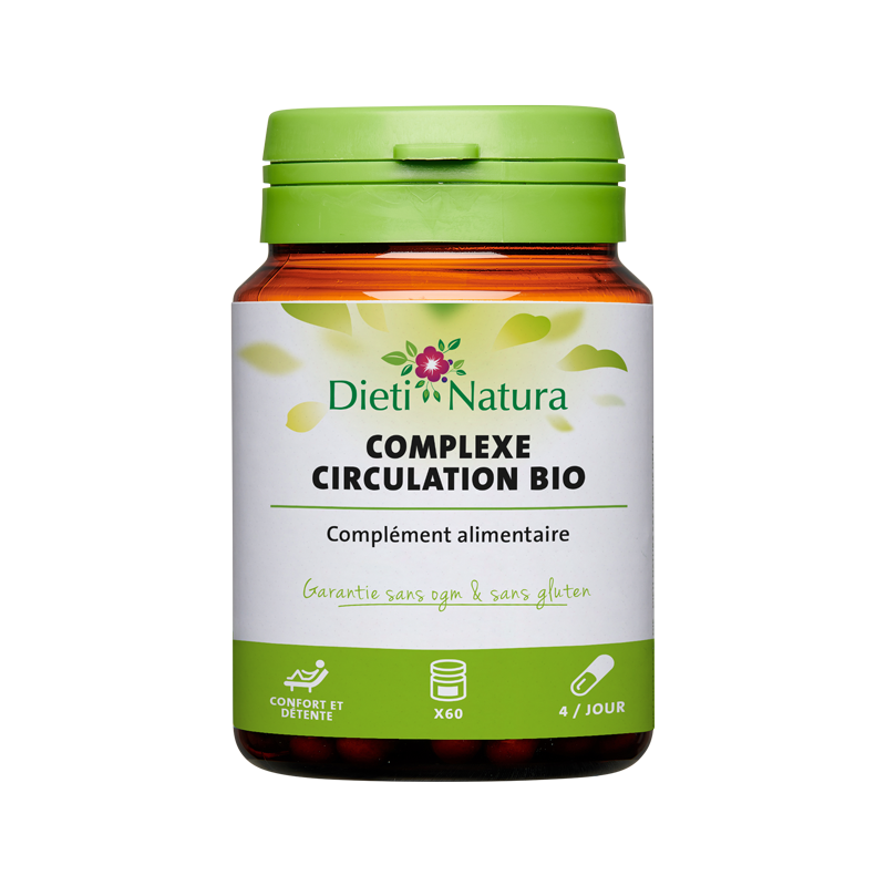 Circulation Bio 60 et 200 Gélules - Circulation | Dieti Natura