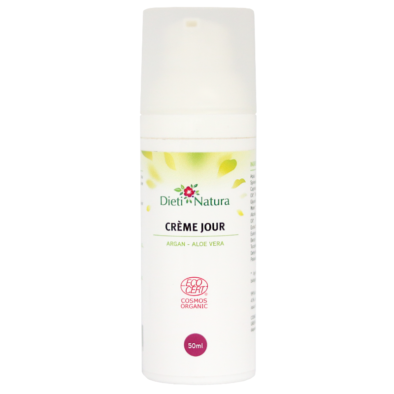 Crème de Jour Bio 50ml - Hydratation | Dieti Natura