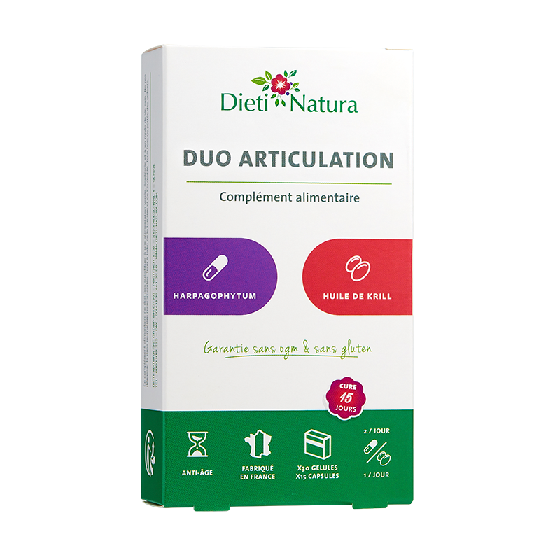 Duo Articulation : Harpagophytum & Krill | Dieti Natura