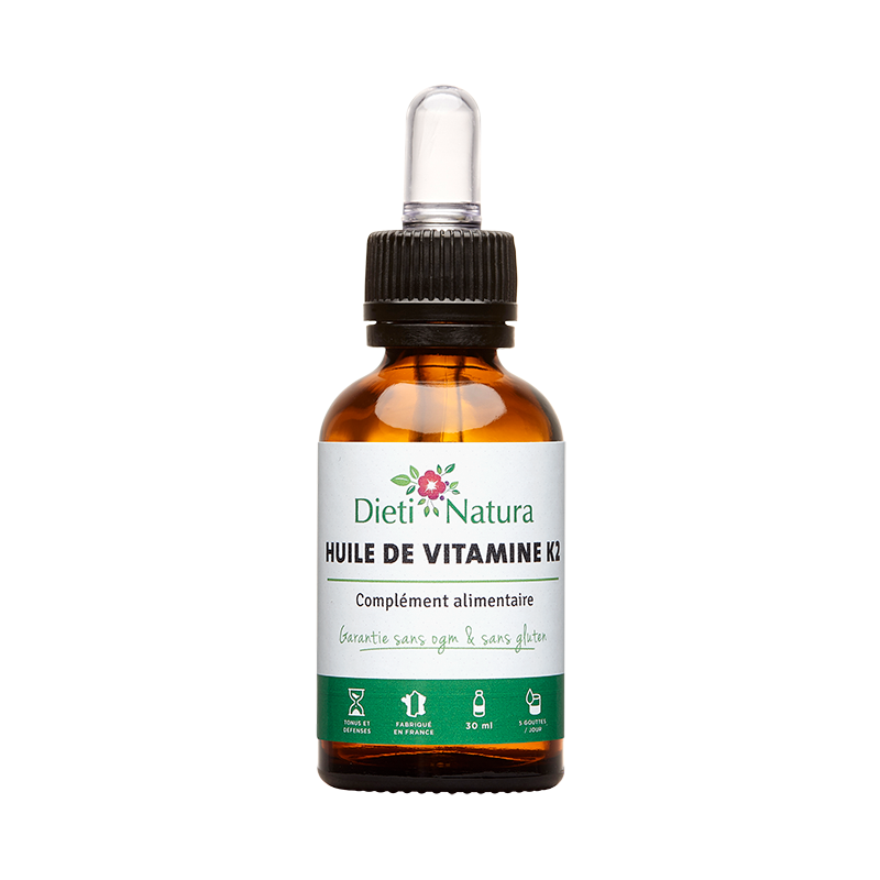 Huile de Vitamine K2 30ml | Dieti Natura