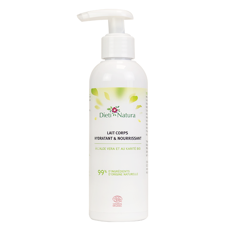 Lait corps hydratant Aloe Vera et Karité Bio 200ml - Cosmétique et ...
