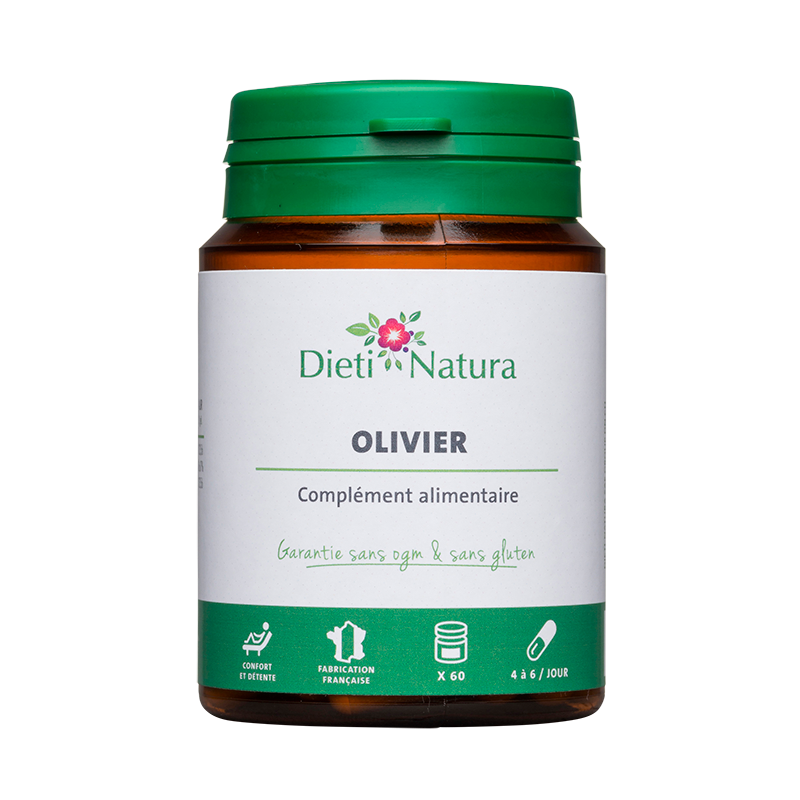 Olivier 60 et 200 Gélules - Circulation | Dieti Natura