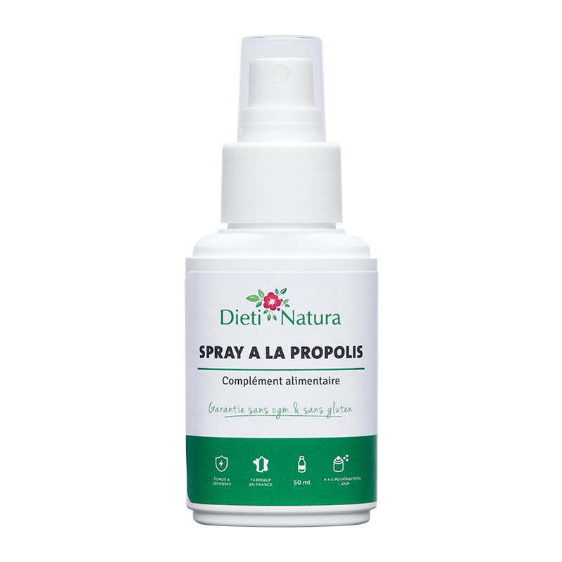 Spray Propolis 50ml - Défenses Naturelles | Dieti Natura