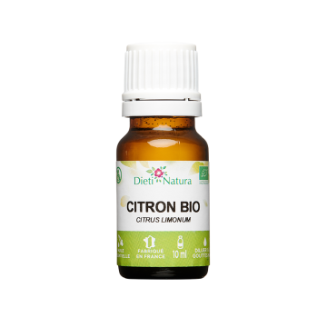 Huile Essentielle de Citron Zeste 10ml | Dieti Natura